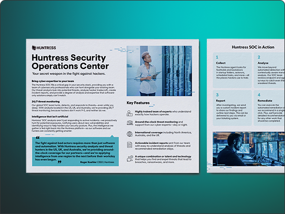 Huntress SOC Datasheet